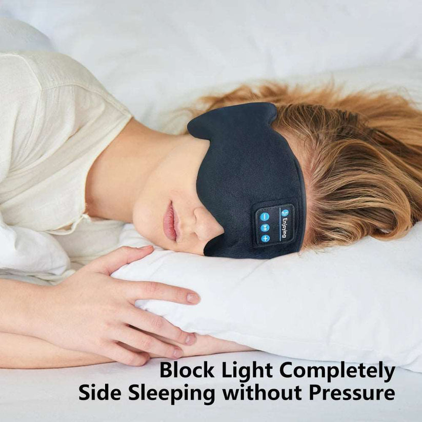 Bluetooth Sleeping Mask with Wireless Headphones Sleep Shade – DreamTech